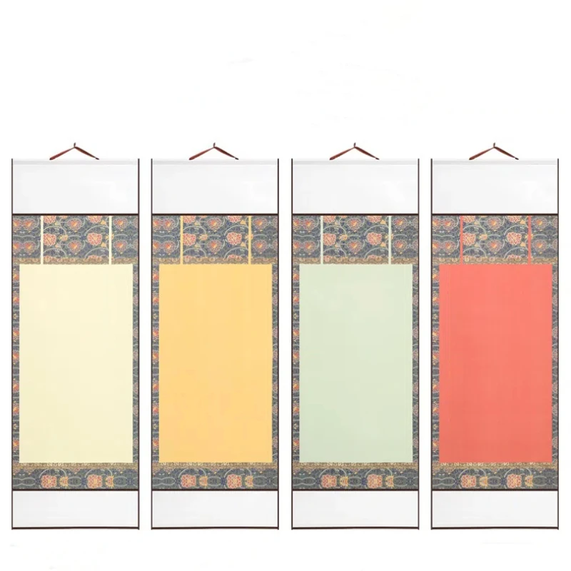 Batik-Xuan-Paper-Scroll-Retro-Half-Ripe-Rice-Paper-Painting-Hanging ...