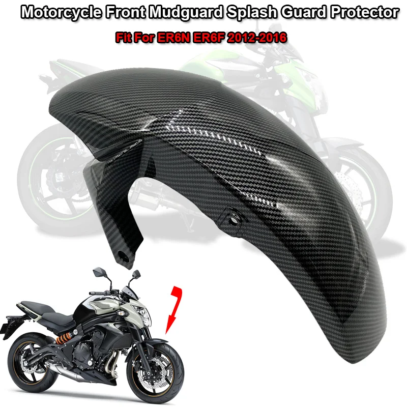 ER6N ER6F NINJA 650 Motorcycle Front Wheel Fender Mudguard Fit For ...