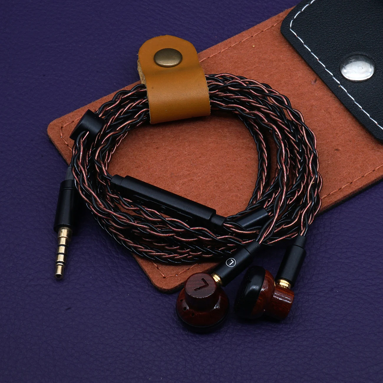 TMUSIC-MO1-HiFi-Earphone-Smooth-Analog-Juicy-Sound-Solidwood-Housing ...