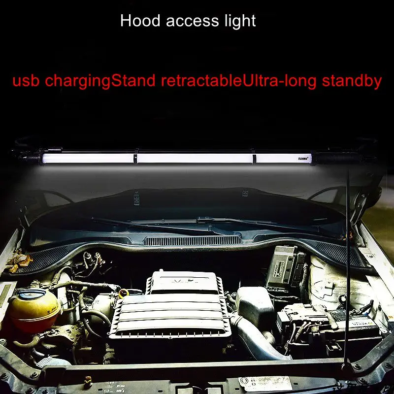 Lighting-hood-engine-repair-light-shrink-bracket-rechargeable-work ...
