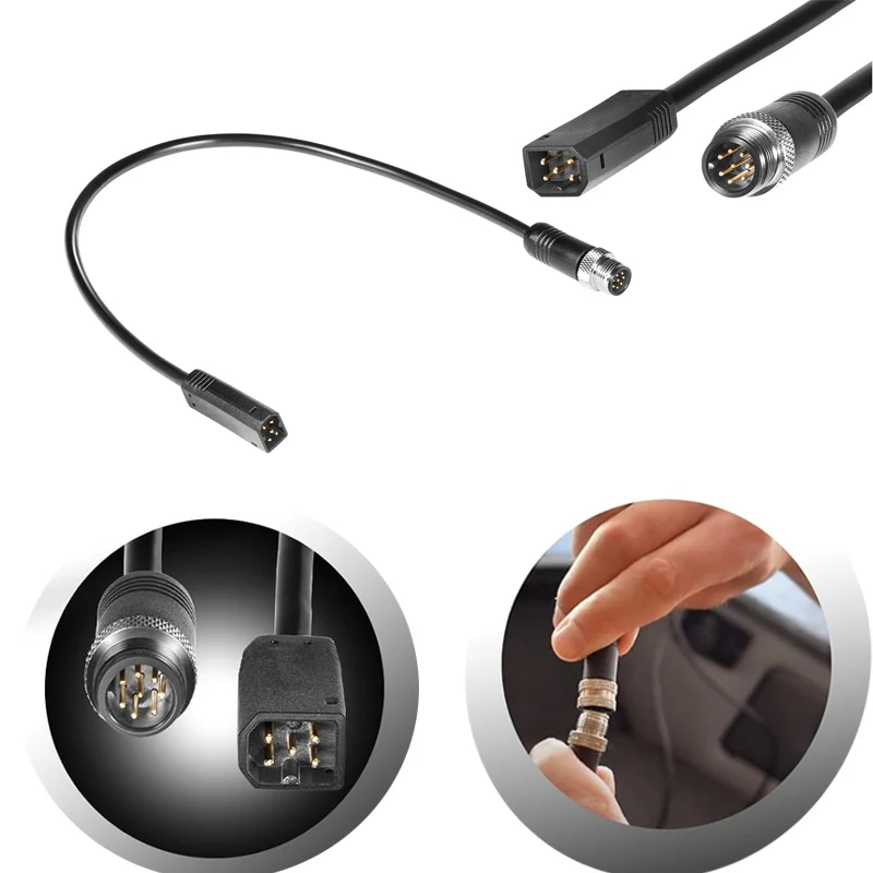 720074-12-AS-EC-QDE-12-Ethernet-Adapter-Cable-Black-Replace-for ...