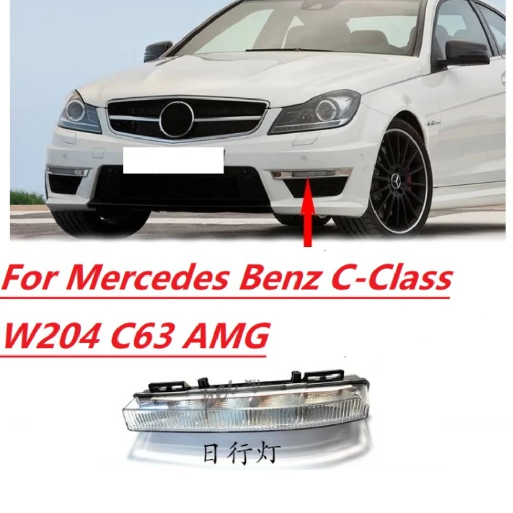 Front-bumper-fog-lights-For-Mercedes-Benz-C-Class-W204-C63-AMG-OEM ...