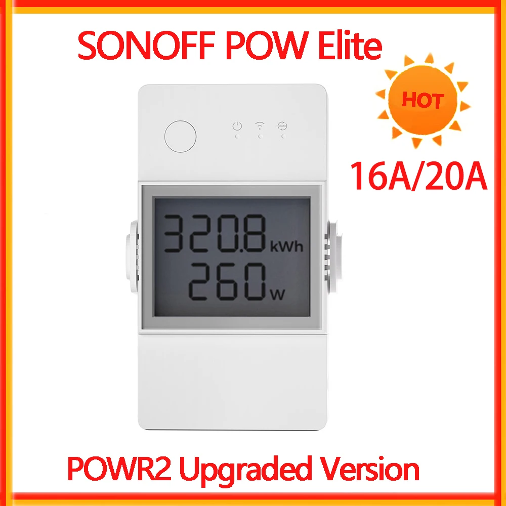 SONOFF-POW-Elite-POWR316D-POWR320D-16A-20A-Wifi-Smart-Power-Meter ...
