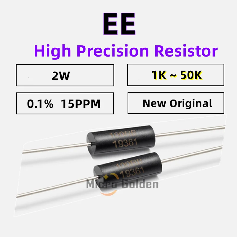 2pcs-2W-EE-High-Precision-Resistor-0-1-Non-inductive-Sampling ...