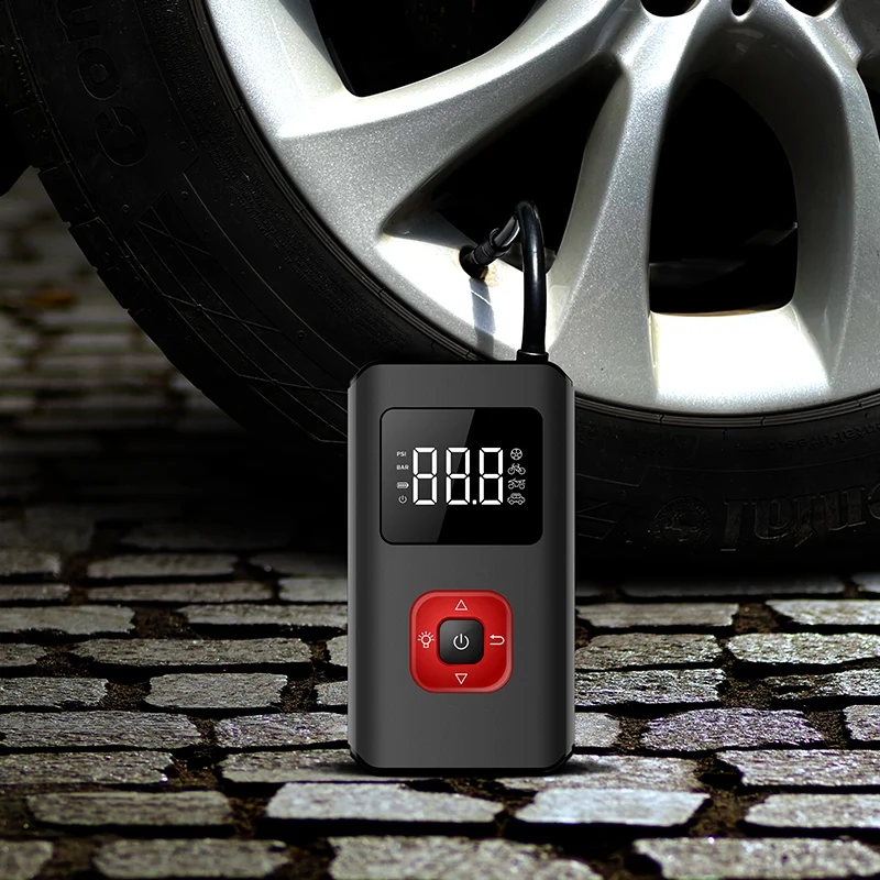 Arabalar için JCJX kompresör 150PSI hava pompası pil ile taşınabilir ...