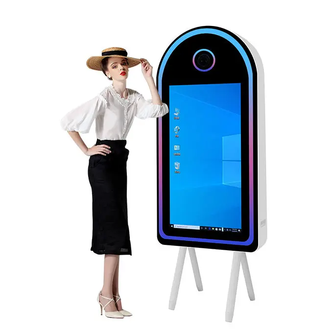 New-Magic-Mirror-Photo-Booth-50-inch-Party-Wedding-Rental-Selfie-Magic ...