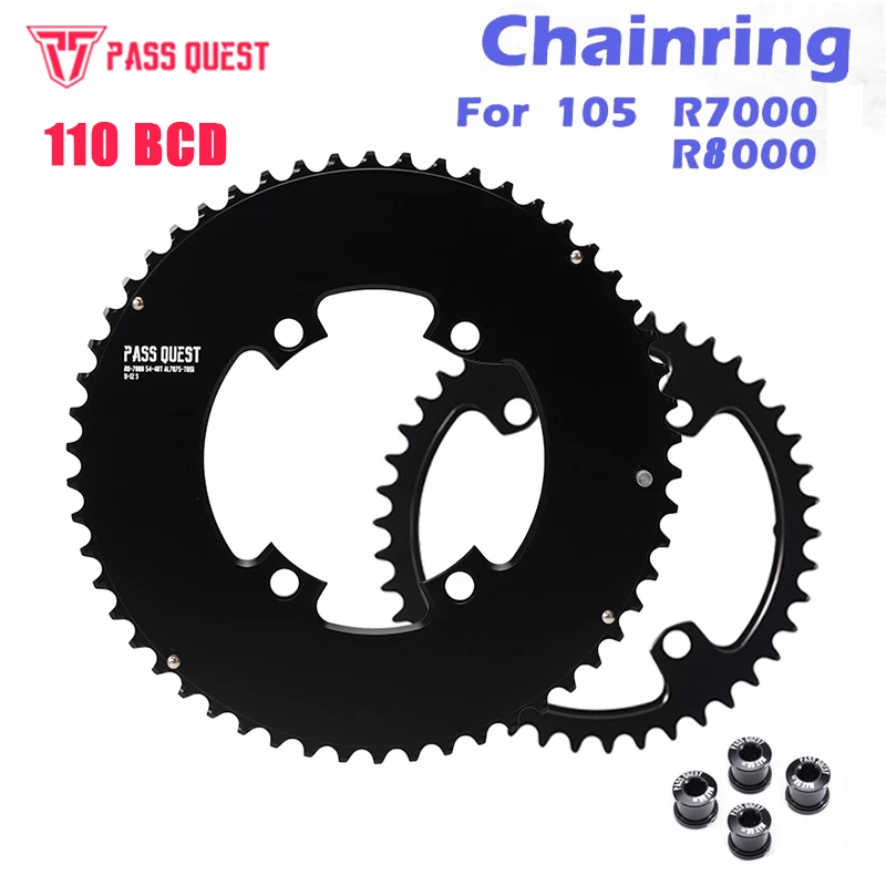 110BCD-BCD110-Road-Bike-Bicycle-Chainring-46-33T-50-34T-52-36T-53-39T ...