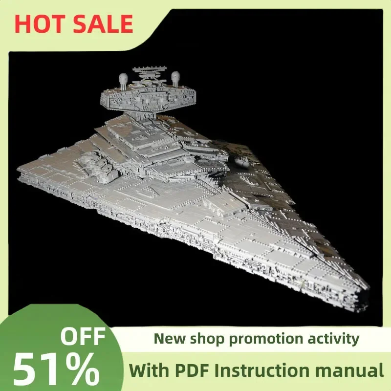 New 19579Pcs Famous Star Battle Movie Moc Heavy Destroyer Model Diy ...