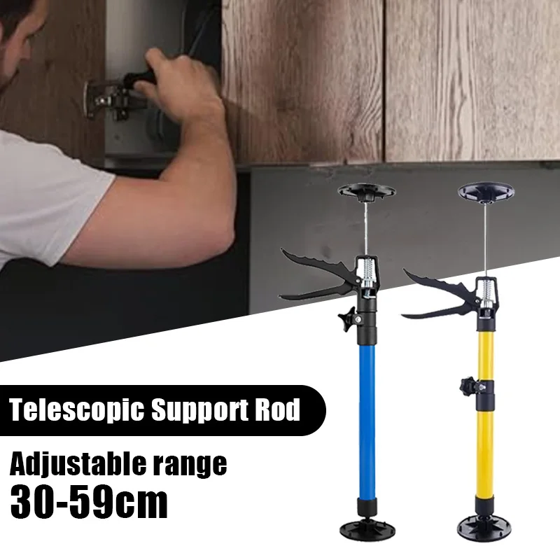Telescopic-Steel-Support-Rod-Adjustable-Cabinet-Board-Lifting-Support ...