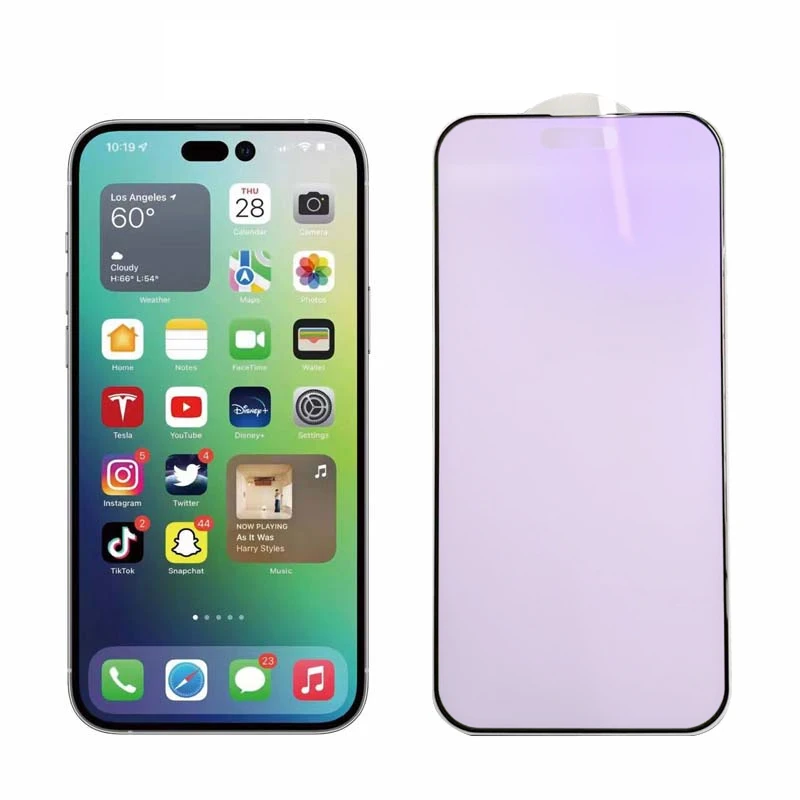 20PCS-Anti-Purple-Ray-AG-Matte-Frosted-Tempered-Glass-Screen-Protector ...