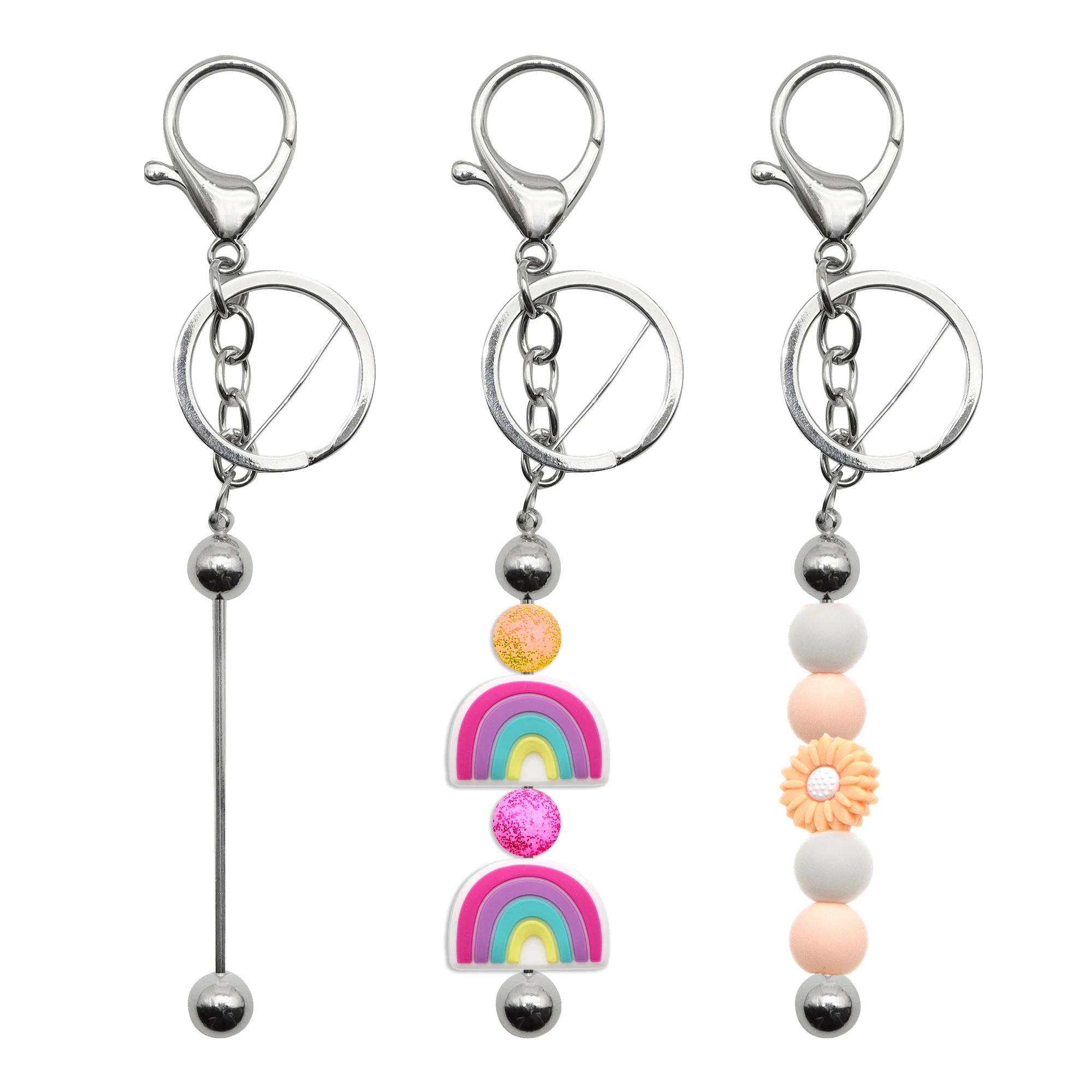 Beaded Key Ring