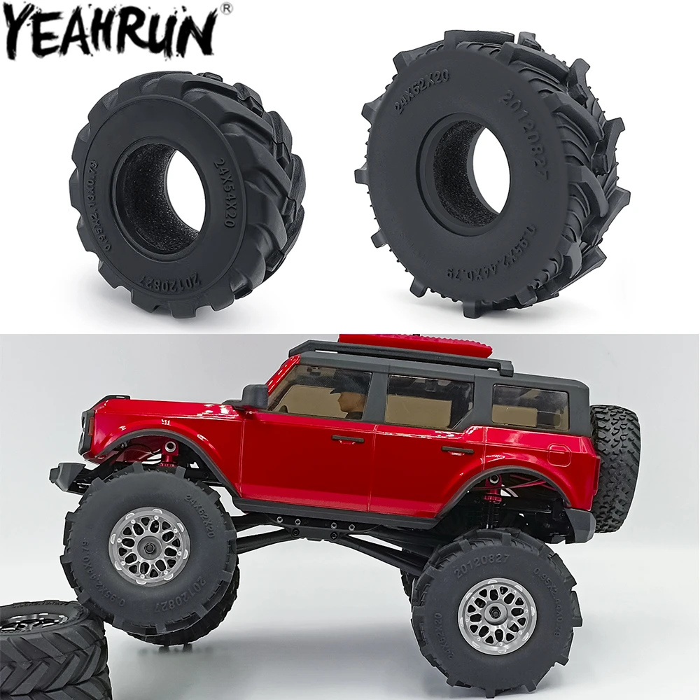 Axial Scx24 Wheels Tires | Mud Terrain Wheel Tires | Yeahrun Scx24 ...