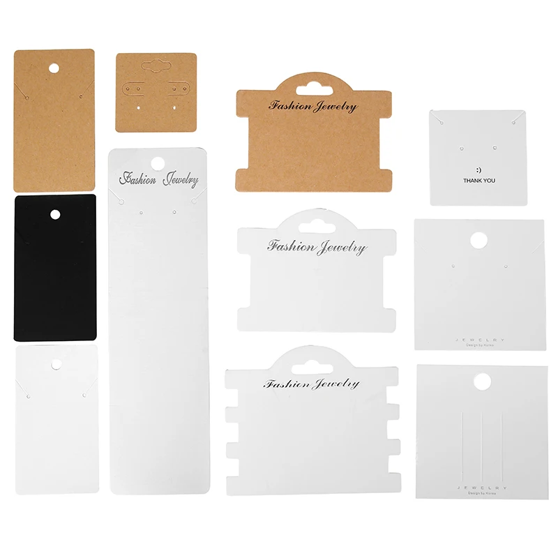 50pcs-lot-Necklace-Paperboard-Earring-Cards-Cardboard-Holders-Display ...