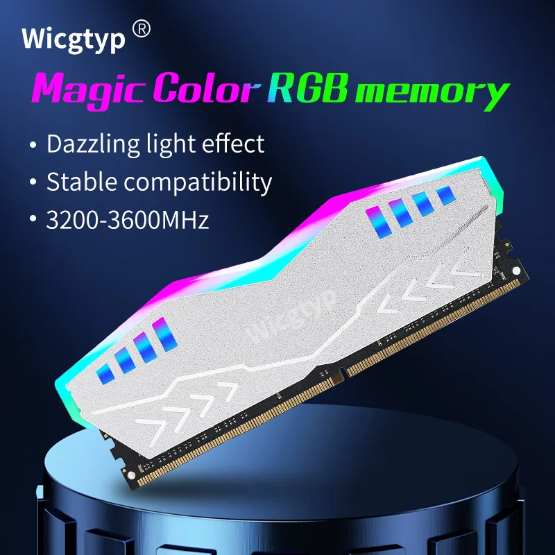 Ram dupla do canal ddr4 do dissipador de calor da memória ddr4 de ...