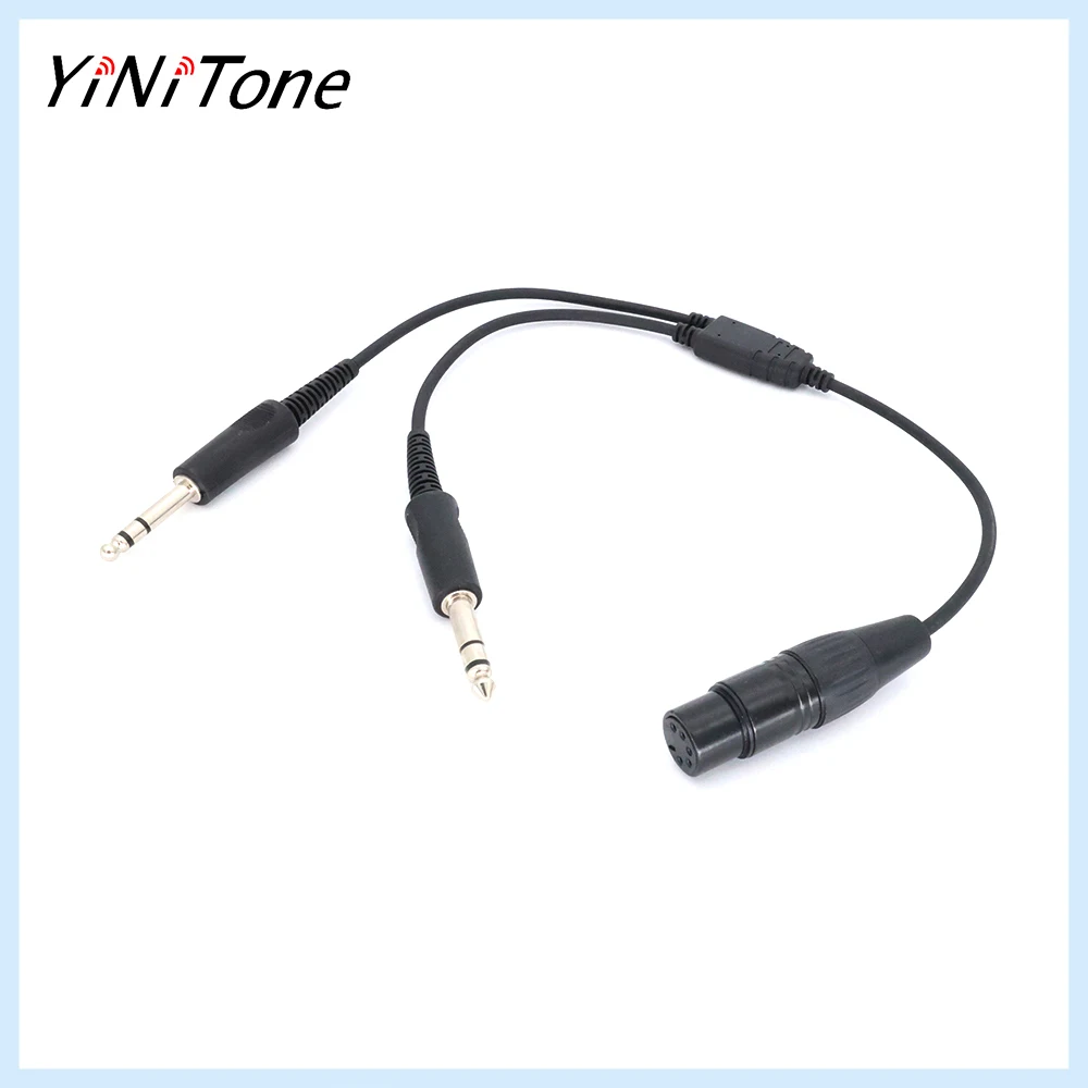 FRT Airbus XLR5 to GA Dual Plug Adapter | 5-Pin to PJ-068/PJ-055 ...