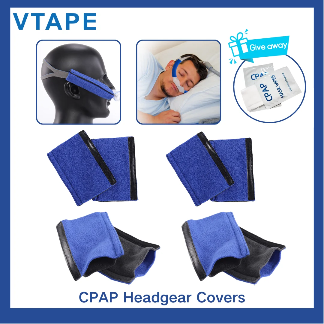 4-Packs-CPAP-Strap-Covers-CPAP-Strap-Comfort-Pads-CPAP-face-Pads ...