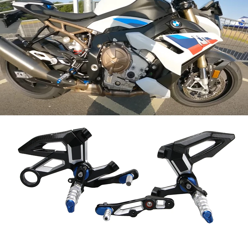For-BMW-S1000R-K63-2023-Footrests-Carbon-Fibre-Heel-Foldable-Adjust ...