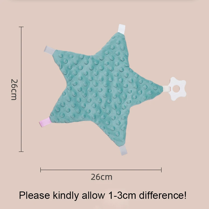 Personalized Name Baby Comforter Toy Star-shaped Dou Dou Cotton Baby ...