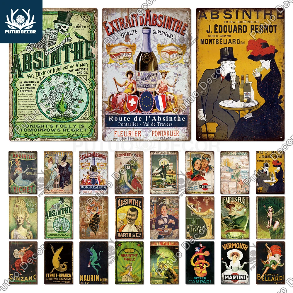Vintage Absinthe Poster