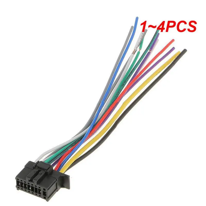 1-4PCS-12cm-Car-Audio-Radio-Replacement-Harness-16-pin-Stereo-Radio ...
