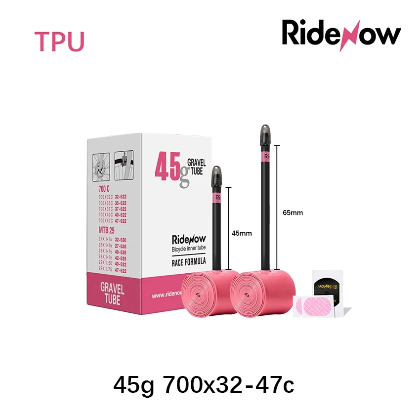 High-Performance TPU Bicycle Inner Tube with French Valve, Versatile ...