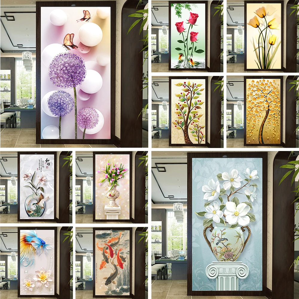 Custom-Size-Door-Wrap-Mural-Cover-Opaque-Privacy-Wallpaper-Self ...