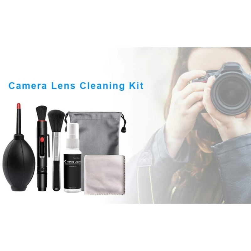 6-in-1-Camera-Cleaning-Kit-Professional-DSLR-Lens-Cleaning-Tools-with ...