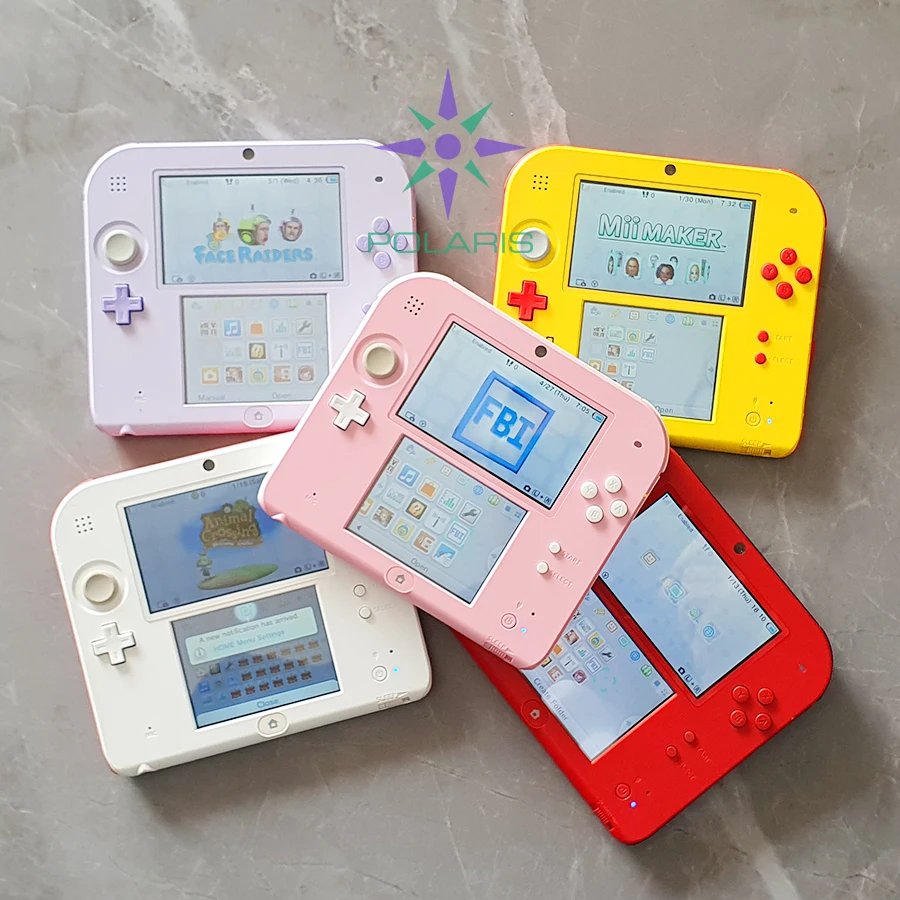 American-version-of-the-original-refurbished-cracked-gamepad-2ds-2DS ...