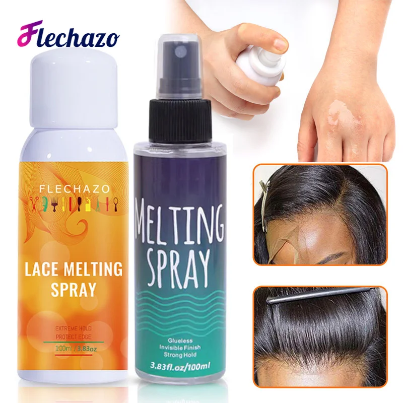 Lace Melting Spray 100Ml Dry Fast Lace Hold Wig Glue Spray For Lace ...