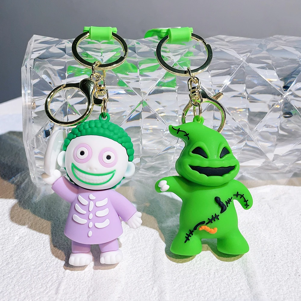 The-Nightmare-Before-Christmas-Oogie-Boogie-Figure-Silicone-Keyrings ...