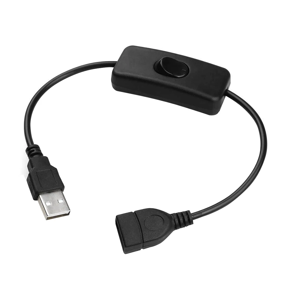 USB-Switch-Cable-LED-Desk-Lamp-Switch-Line-Push-Button-Switch-On-off ...