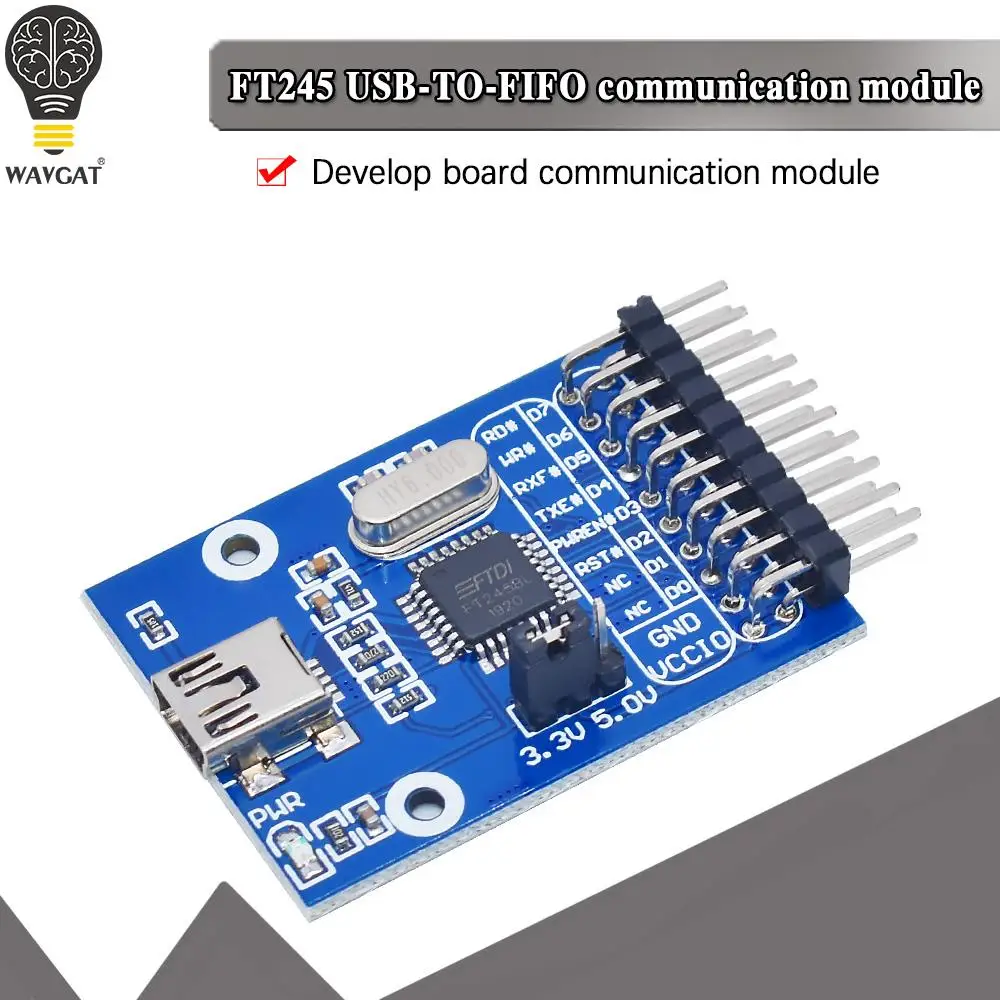 WAVGAT FT245 USB Module FT245R FT245RL USB Communication Development ...