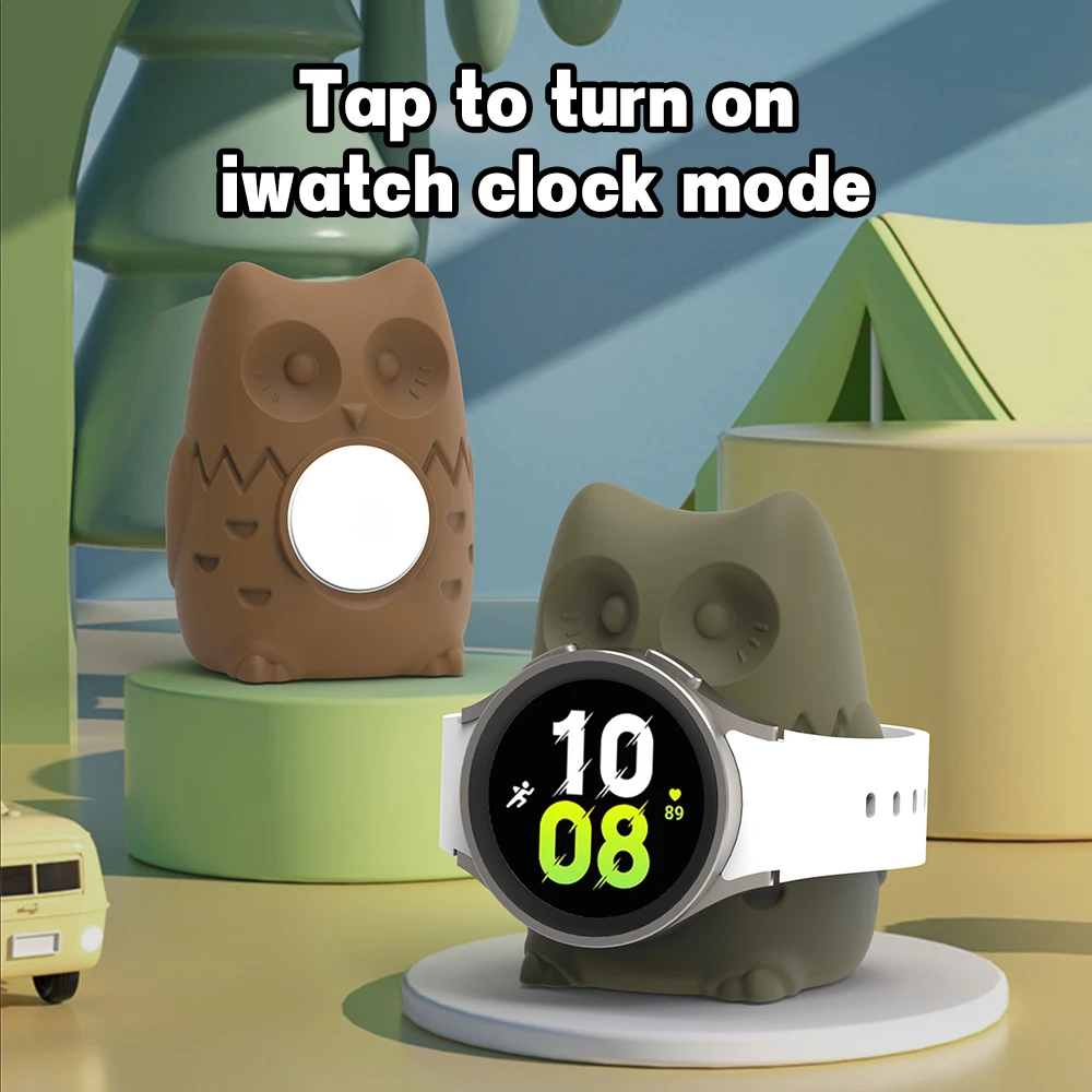 Owl-Charger-Dock-Holder-For-Samsung-Galaxy-Watch-7-6-5-Charging-Stand ...