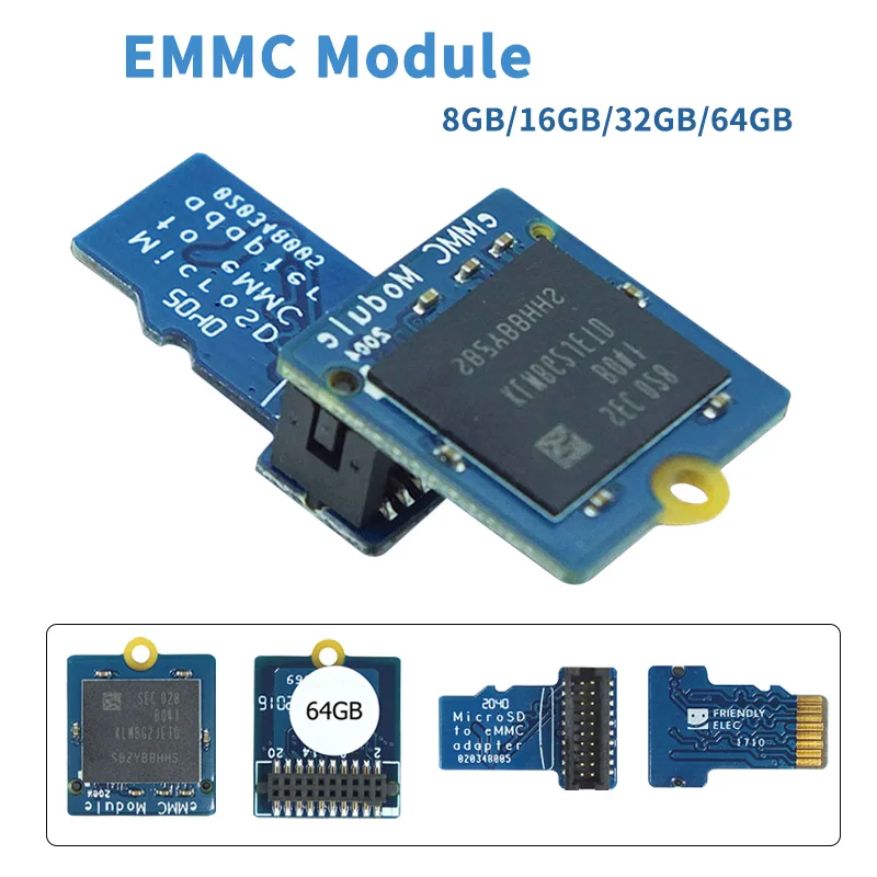 EMMC-Module-64GB-32GB-16GB-8GB-with-Micro-SD-compatible-Turn-eMMC ...