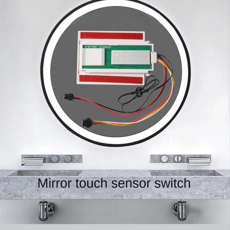 DC12V Single Button Touch Sensor with Clock Temperature Display LED ...
