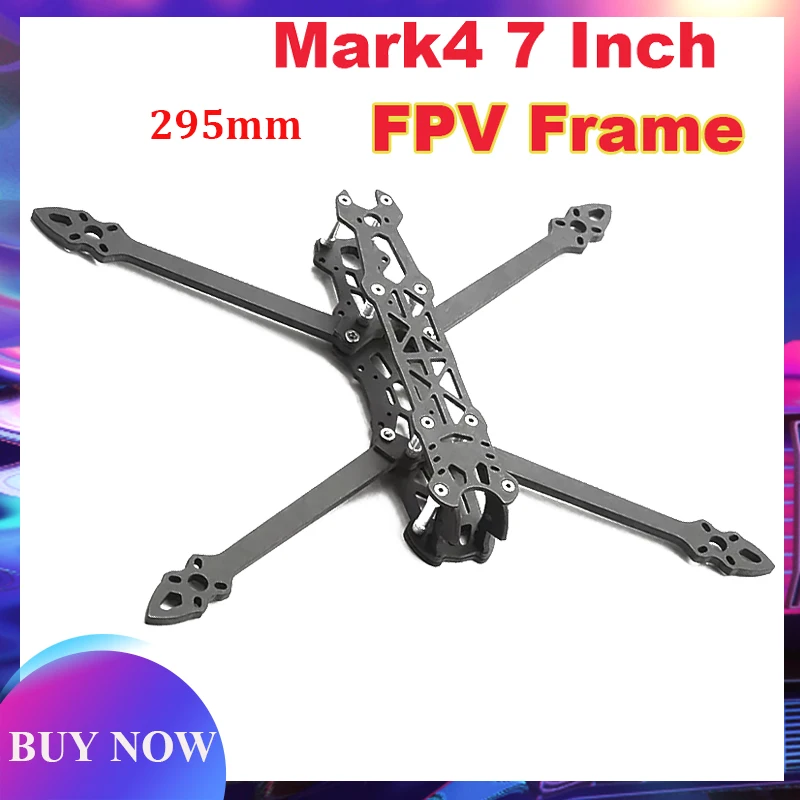 Mark4-7inch-295mm-with-5mm-Arm-Thickness-Quadcopter-Frame-3K-Carbon ...