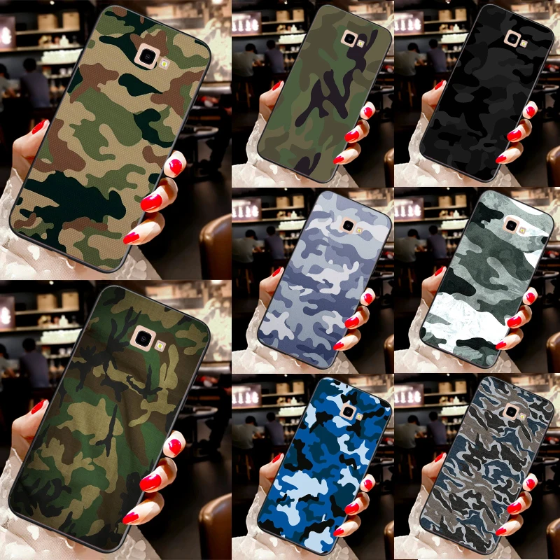 Army-Military-Camouflage-Case-For-Samsung-Galaxy-J6-J4-Plus-A6-A8-A7-A9 ...