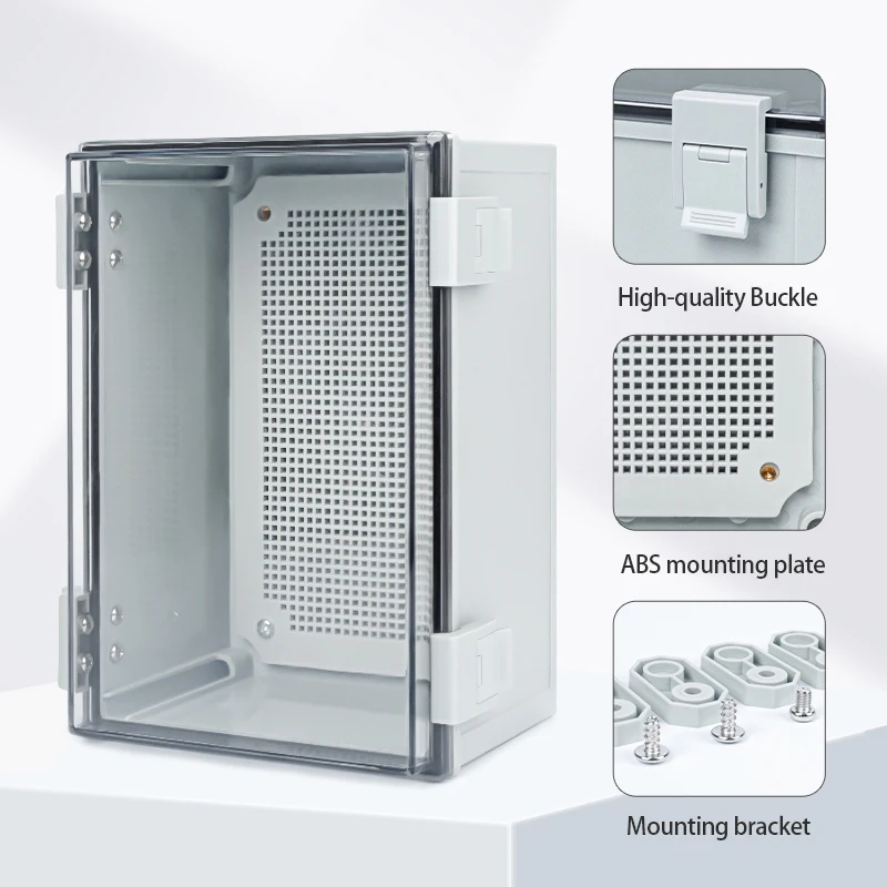 IP67-Waterproof-Plastic-Enclosure-With-Hasp-Electrical-Junction-Box ...