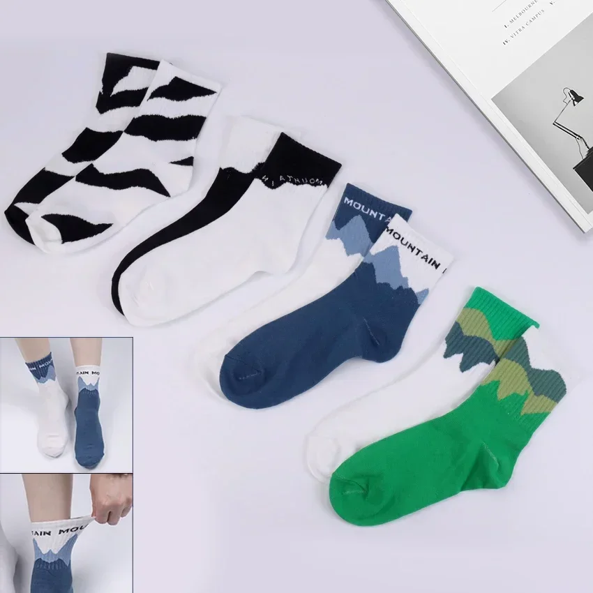 Japanese Asymmetric Socks Women Spring and Autumn Personalized ...