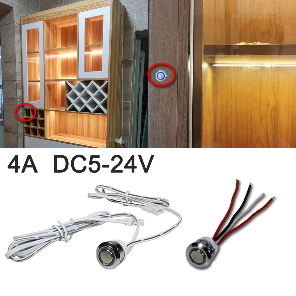 DC-12V-Capacitive-Touch-Sensor-Switch-Coil-Spring-Switch-LED-Dimmer ...