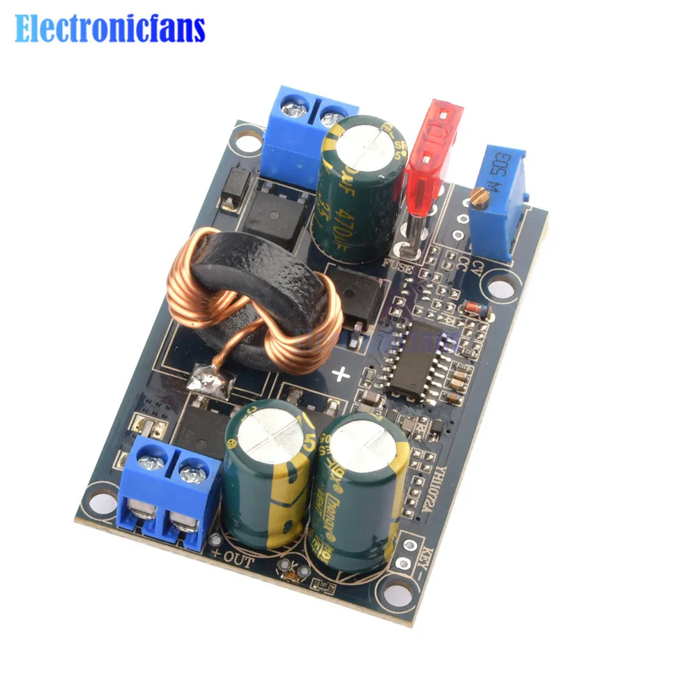 5A DC-DC Automatic Buck Boost Module Adjustable Voltage Regulator Power ...
