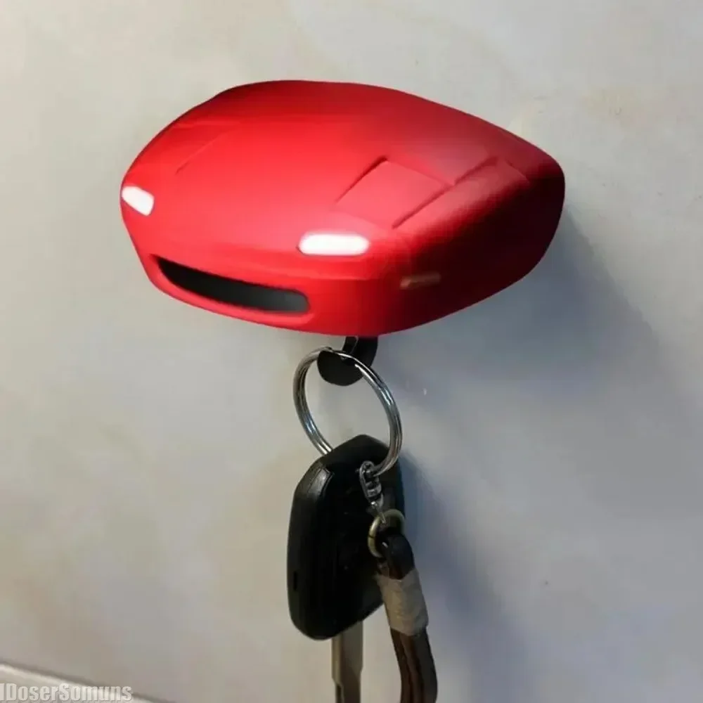 Car-Open-Headlight-Key-Holder-Wall-Mount-Keychain-Key-Holder-Hooks ...