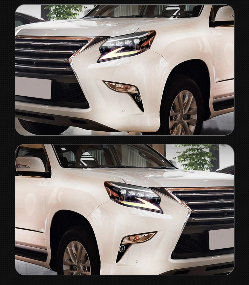 Car Head lamp light for Lexus GX GX400 Headlights 2014-2020 GX460 LED ...