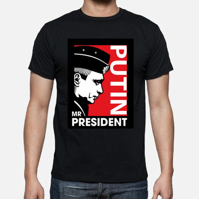 Russia-Mr-President-Vladimir-Putin-Men-T-Shirt-Short-Sleeve-Casual-100 ...