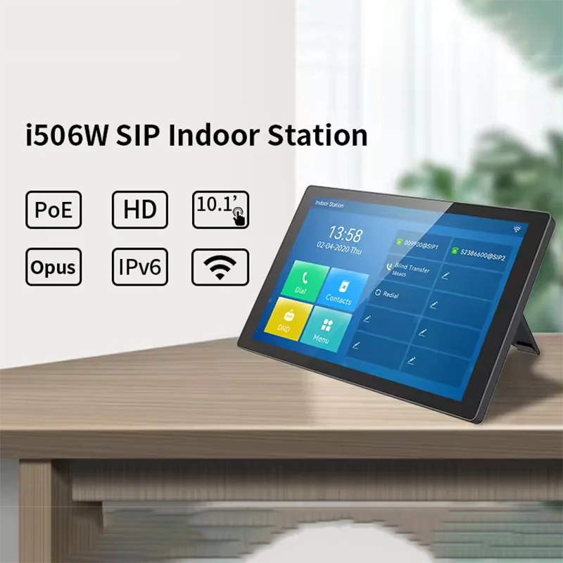 10-1-Inch-Linux-Touch-Screen-SIP-Indoor-Station-IP-Intercom-Monitor-two ...