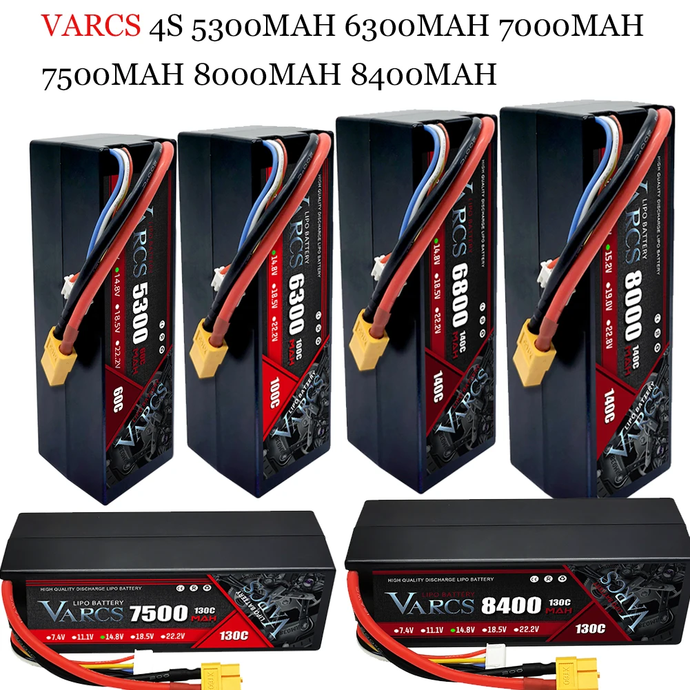 Varcs-4S-Batteries-Lipo-14-8v-15-2v-High-Volitage-5200mAh-6300mAh ...