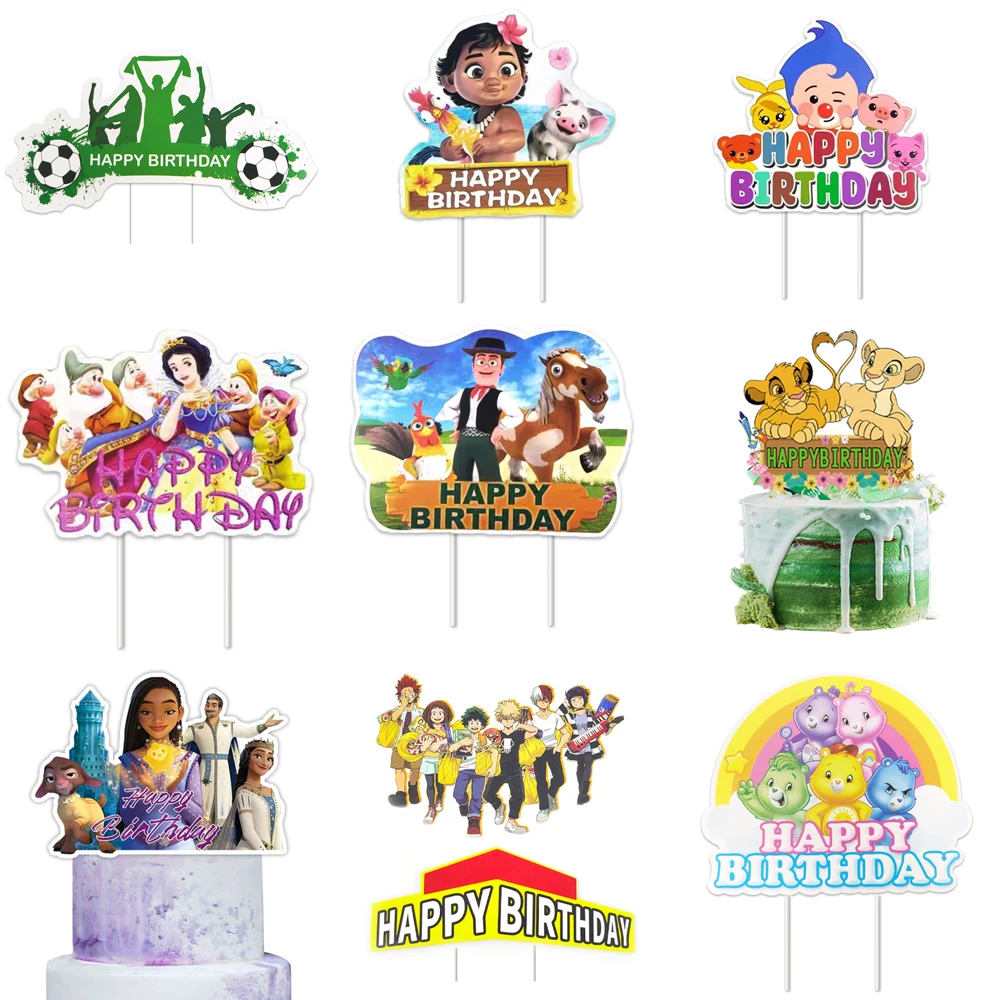 1pcs-lot-Baby-Shower-Zenon-Farm-Snow-White-Princess-Lion-King-Moana ...