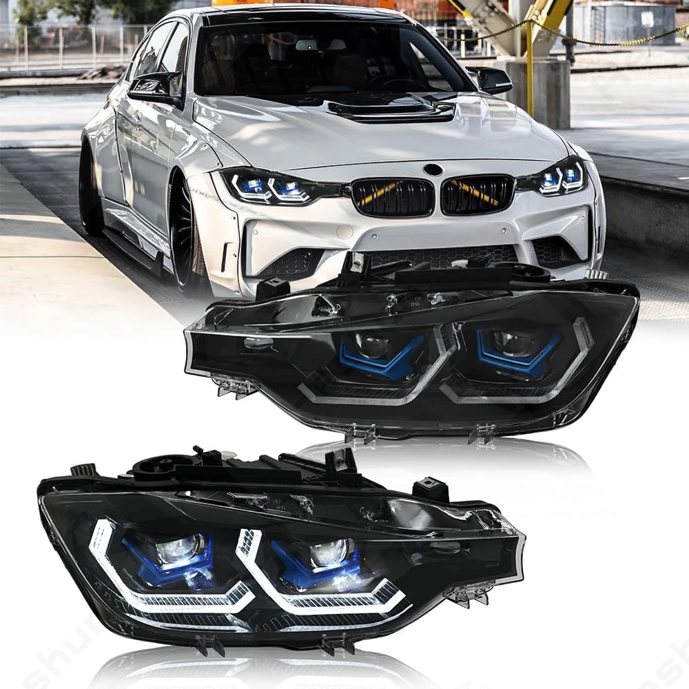 Faro-delantero-LED-de-estilo-M4-para-BMW-F30-F31-M3-320i-330i-335i-330e ...