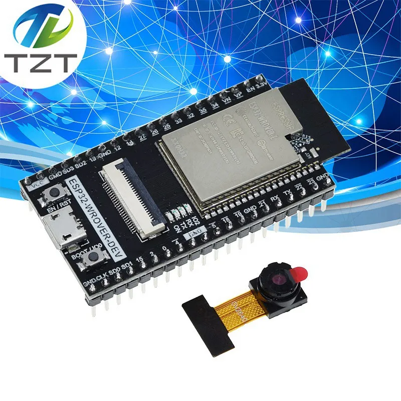 ESP32-WROVER-Board-With-Camera-Wi-Fi-Bluetooth-CH340C-Driver-Compatible ...