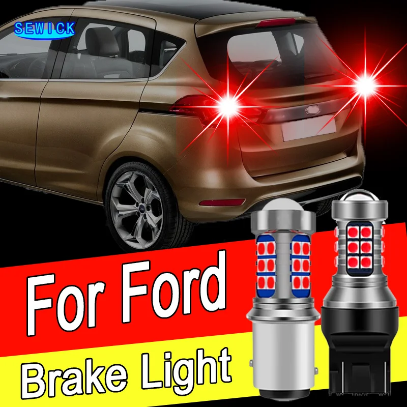 2x LED Brake Light Lamp P21/5W BAY15D Canbus For Ford B Max Fiesta 5 6 ...